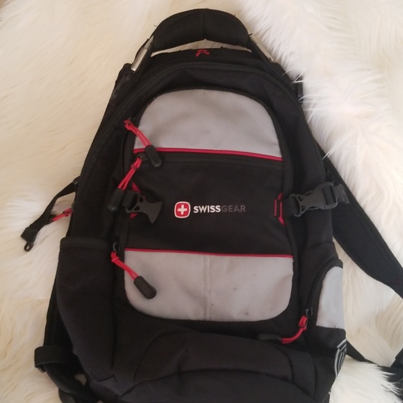SwissGear | Bags | Swiss Mini Black Red Day Backpack | Poshmark
